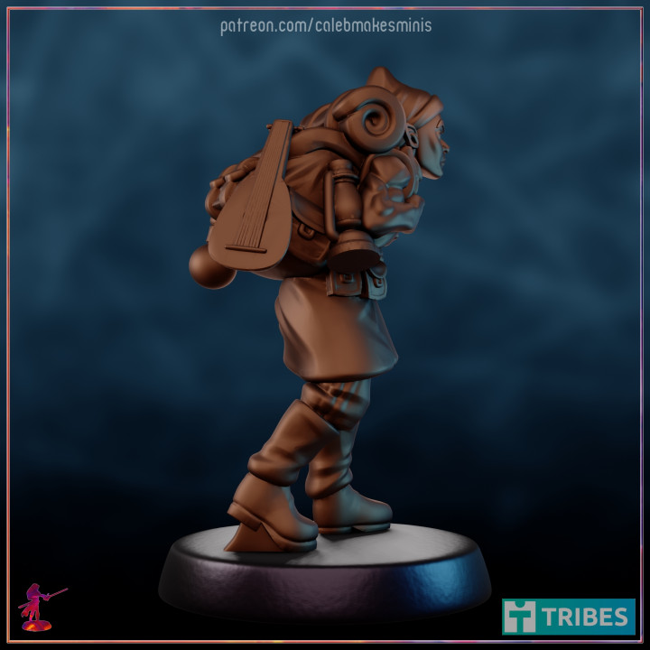 3D Printable Traveling Merchants - Collection [PRE-SUPPORTED] | Bronze ...