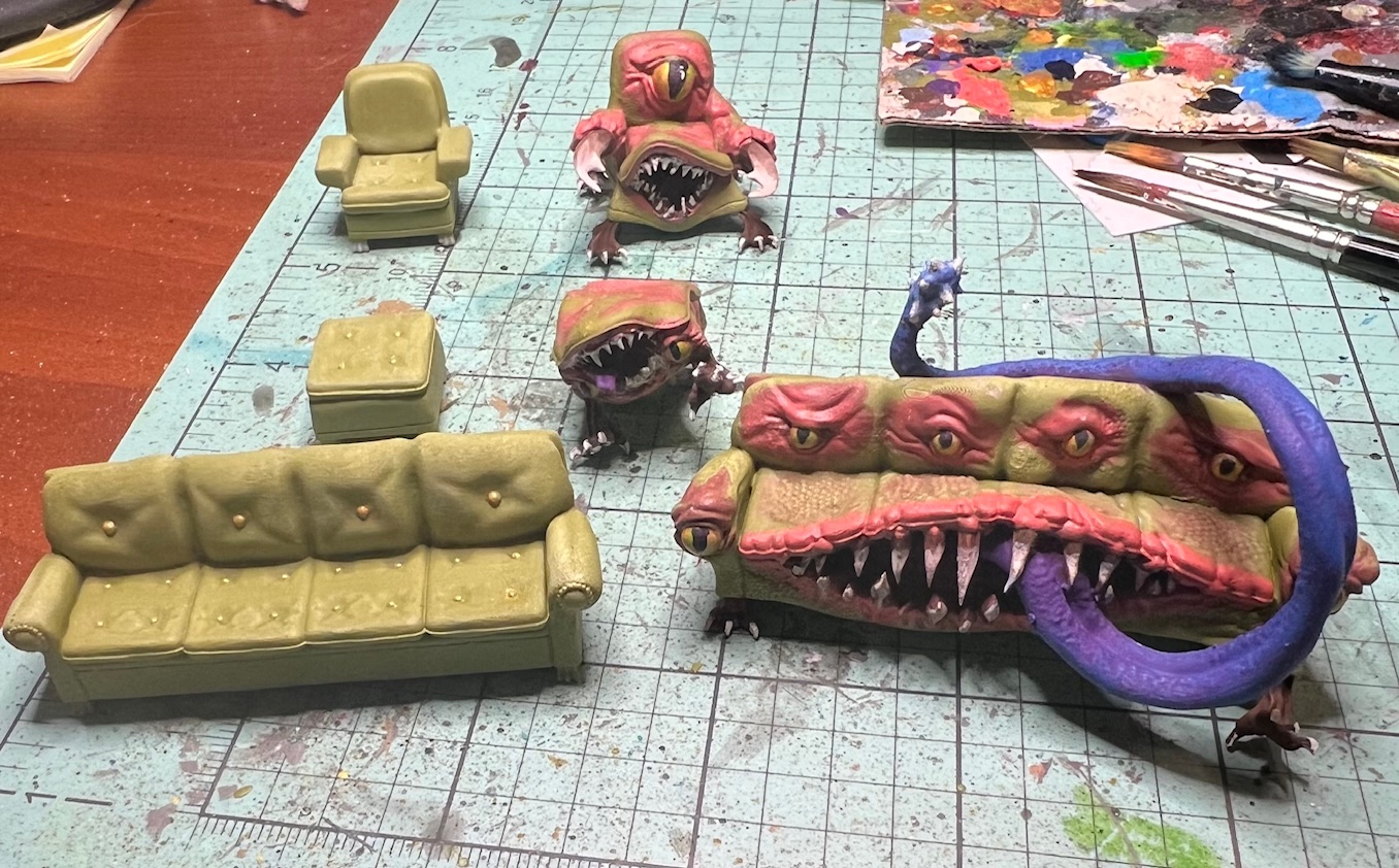 3D Printable Killer Furniture by Dark-Platypus Studio