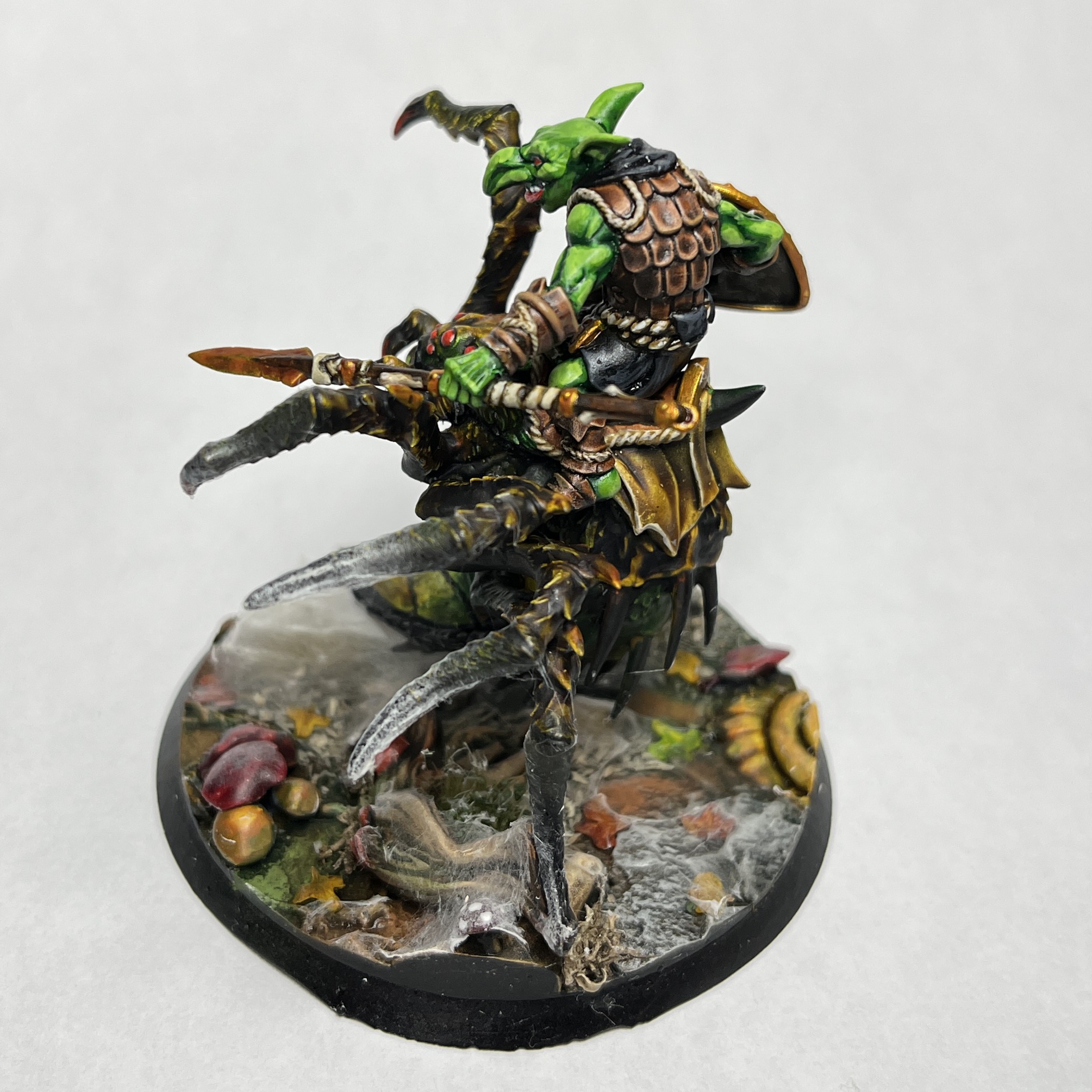 3D Printable Faldorn Giant Spider Riders (Faldorn Goblins) by Artisan Guild