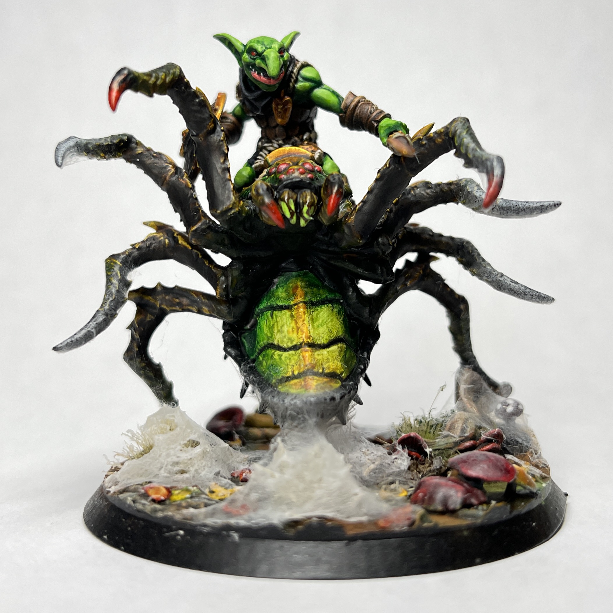 3D Printable Faldorn Giant Spider Riders (Faldorn Goblins) by Artisan Guild