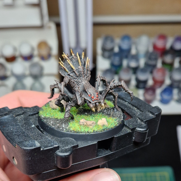 3D Print of Faldorn Giant Spider Riders (Faldorn Goblins) by DarkangelTC