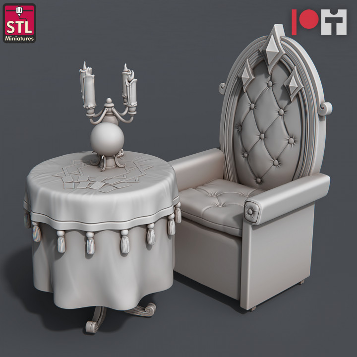 3D Printable Carnival Set Vol 2 by STL Miniatures