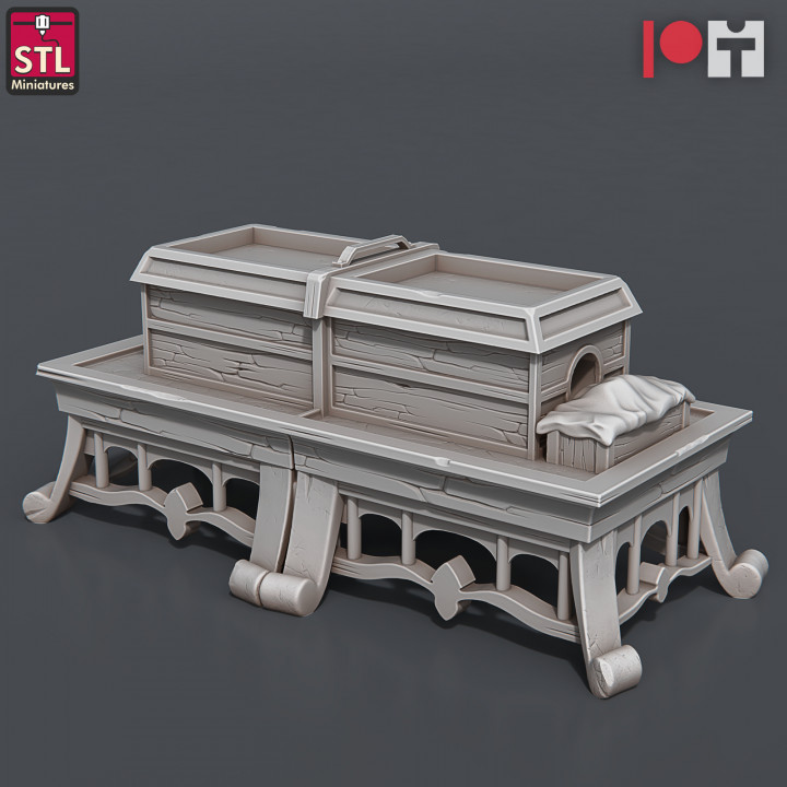 3D Printable Carnival Set Vol 2 by STL Miniatures