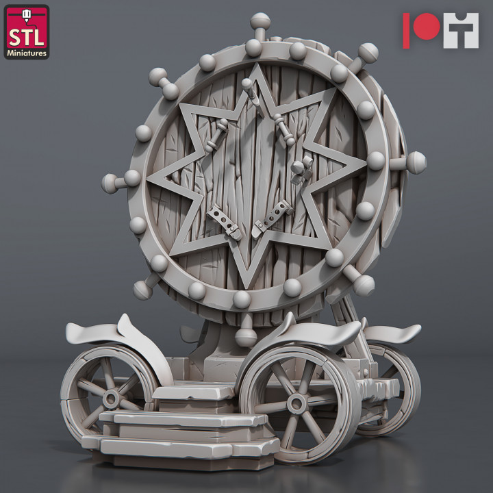 3D Printable Carnival Set Vol 2 by STL Miniatures