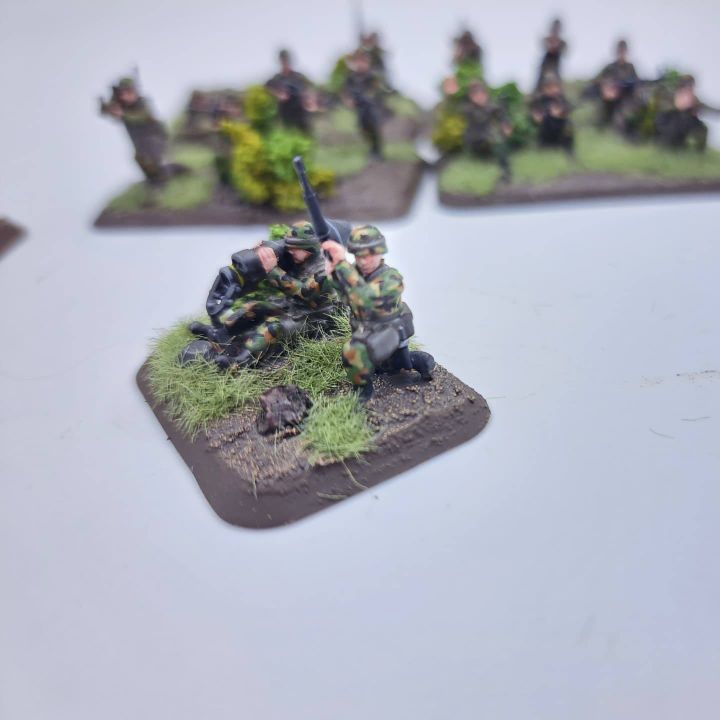 3D Printable 10/15mm US Infantry Company (1980s) with M16s, M249 SAW ...