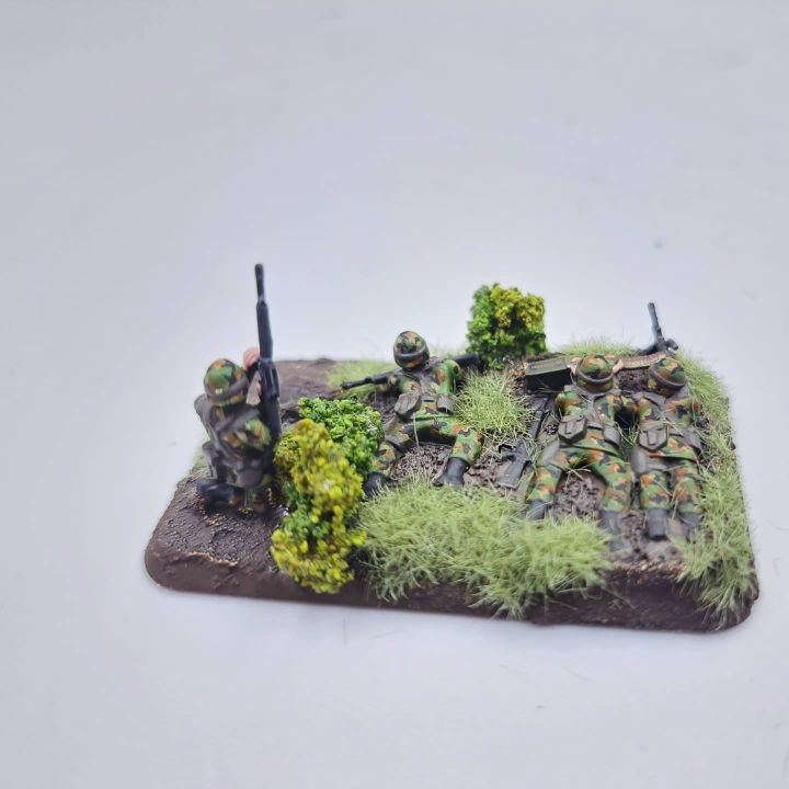 3D Printable 10/15mm US Infantry Company (1980s) with M16s, M249 SAW ...
