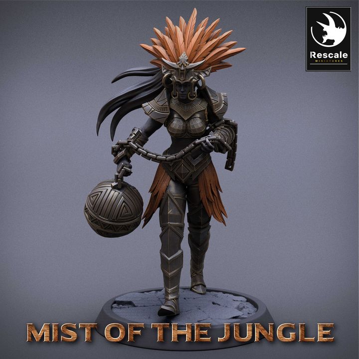 3D Printable Pack Heavy Amazon all by Rescale Miniatures