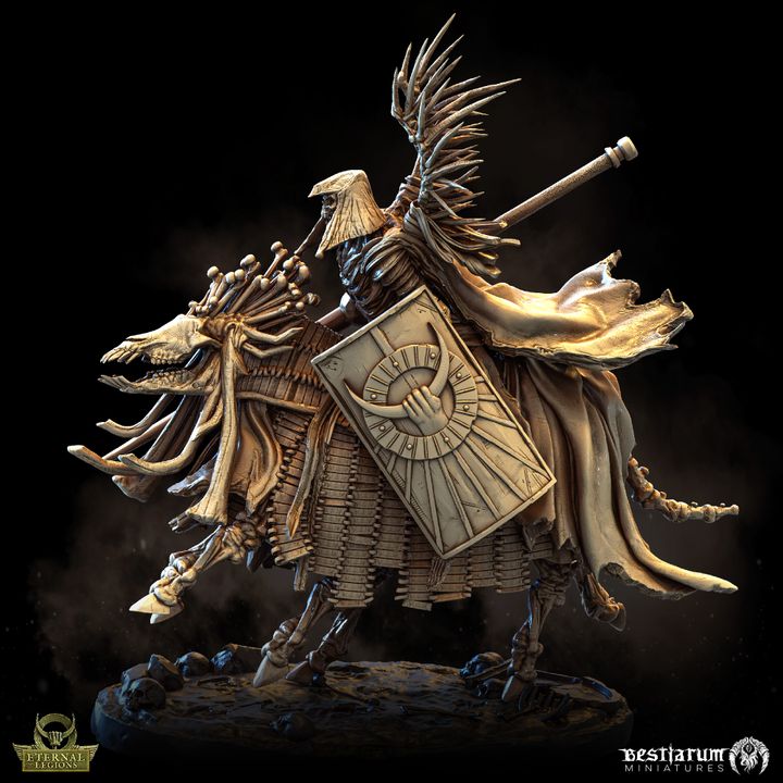 3D Printable Legion Cataphract x 4 by Bestiarum Miniatures