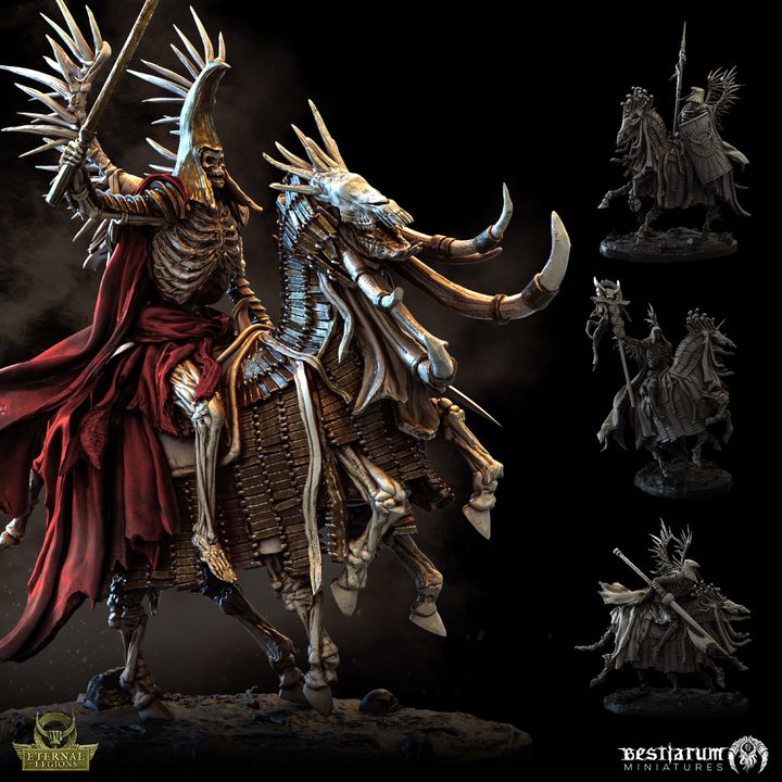 3D Printable Legion Cataphract x 4 by Bestiarum Miniatures