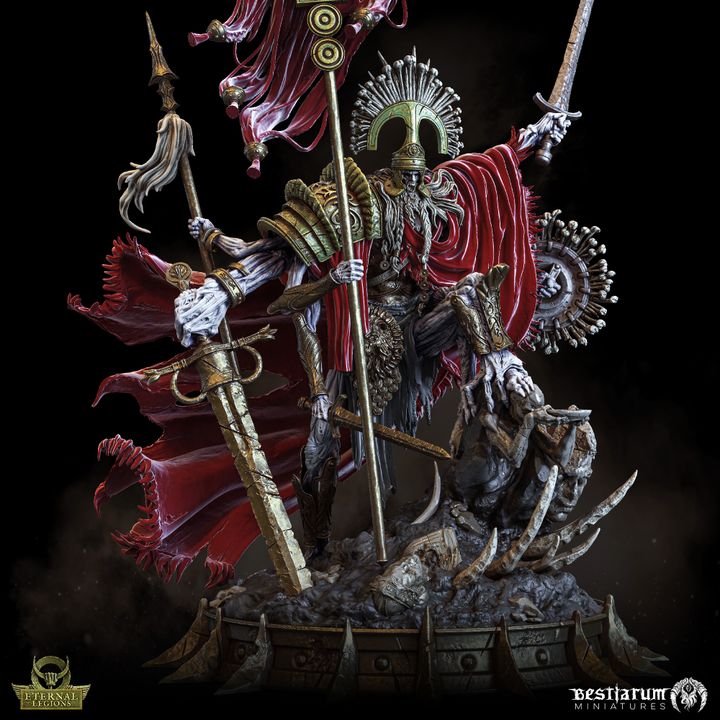 3D Printable Kourrakas the Unyielding | Eternal Legions | Undead by ...