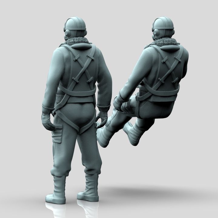 3D Printable pilot us by 3Dimontis