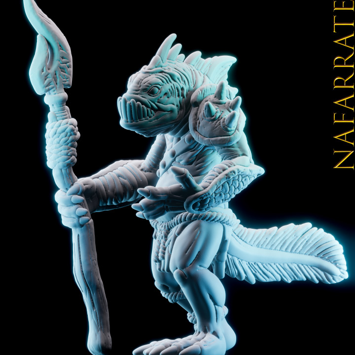 3D Printable Fishman by Nafarrate Designs