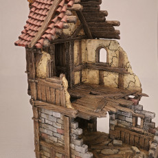 3D Printable 13 Ember Lane Ruin by Tired World Studio