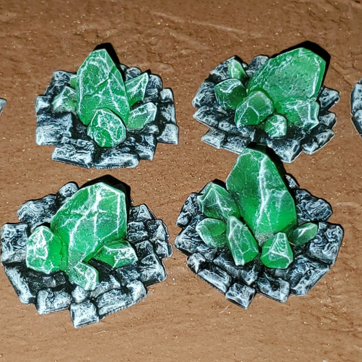 3D Print of Philosopher's Stone Tokens by Moonbad