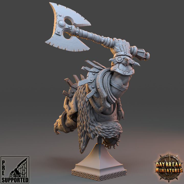 3D Printable Cutter Cadenza - BUST by Daybreak Miniatures