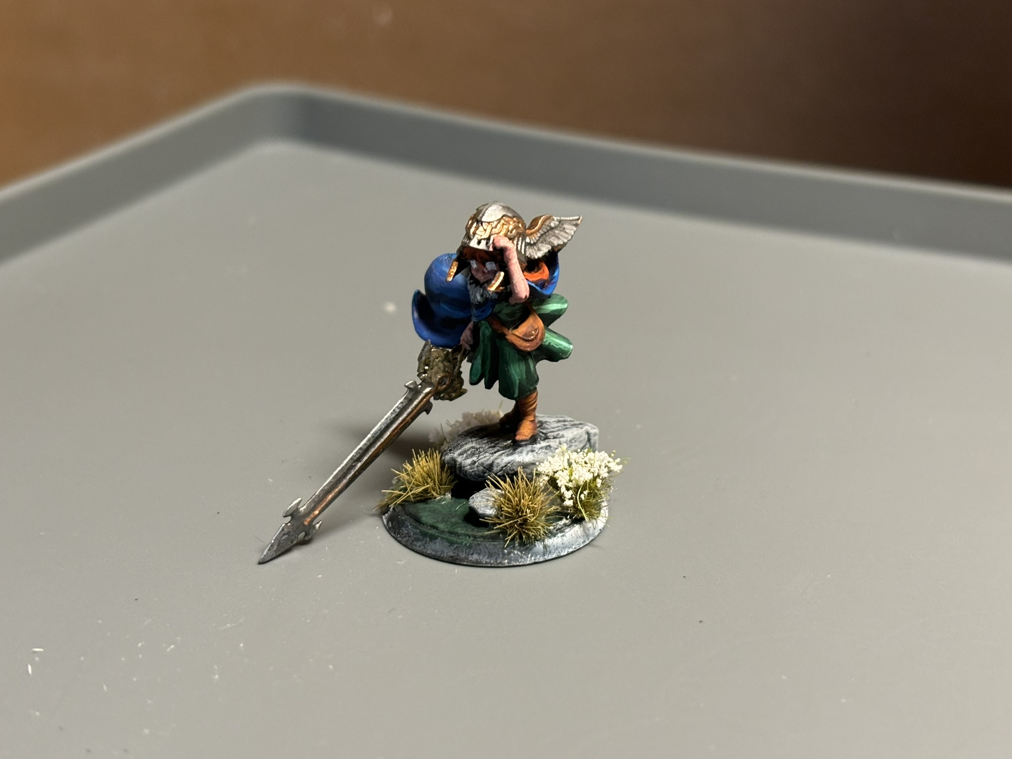 3D Printable Melanie Big Sword by Miniatures Blueprint