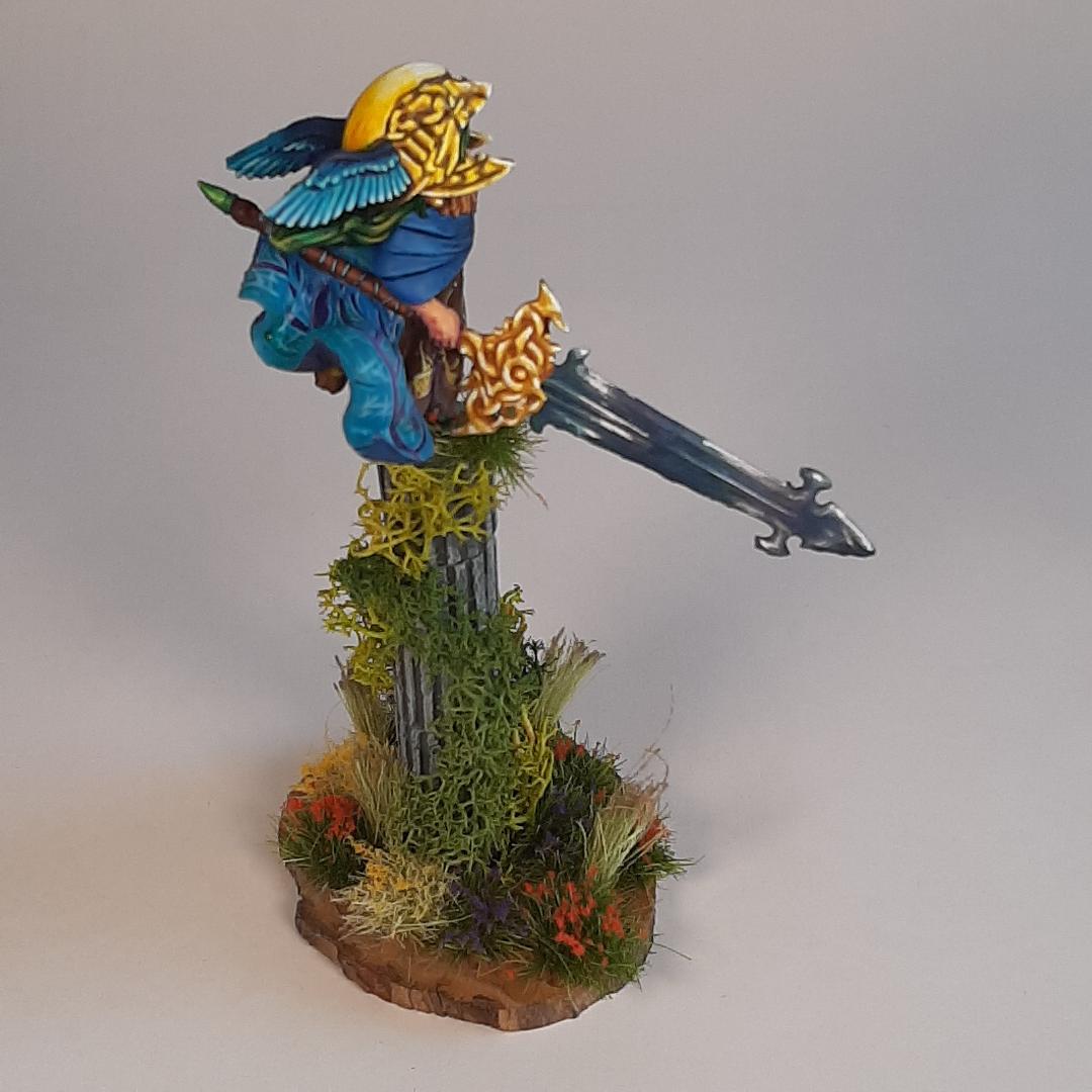 3D Printable Melanie Big Sword by Miniatures Blueprint