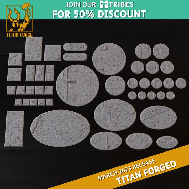 3D Printable Titan Forge Miniatures - 2023 - March - Titan Forged by ...