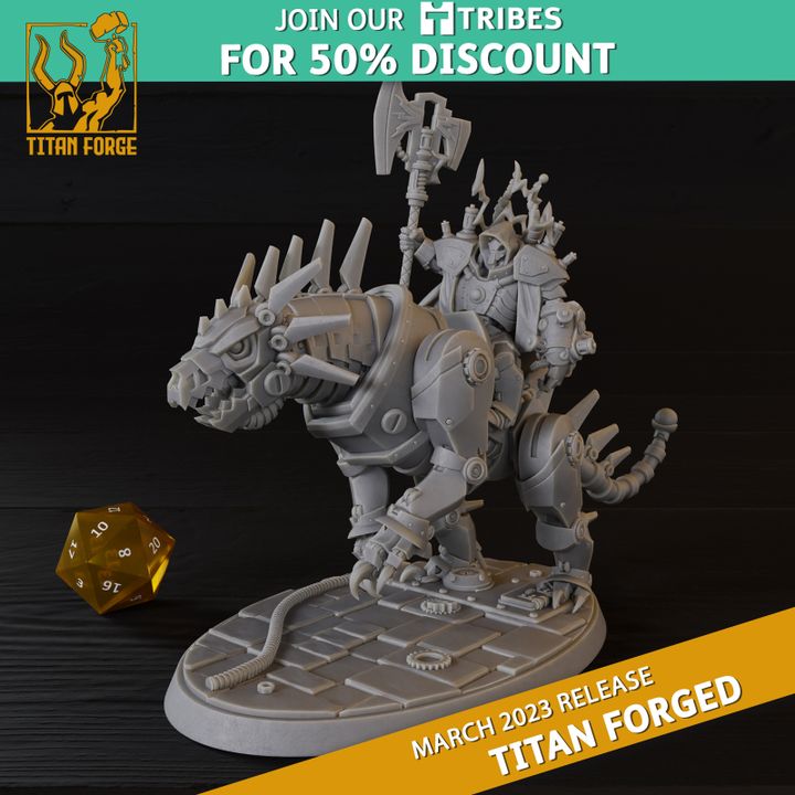 3D Printable Titan Forge Miniatures - 2023 - March - Titan Forged by ...
