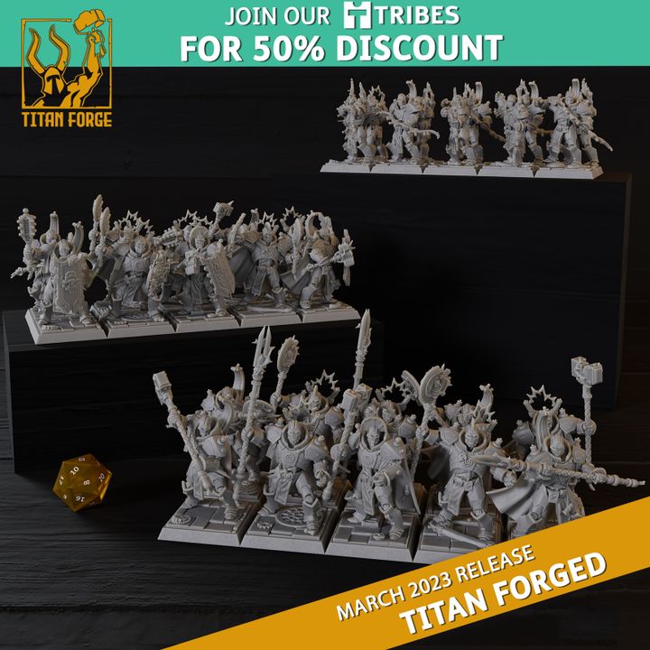 3D Printable Titan Forge Miniatures - 2023 - March - Titan Forged by ...