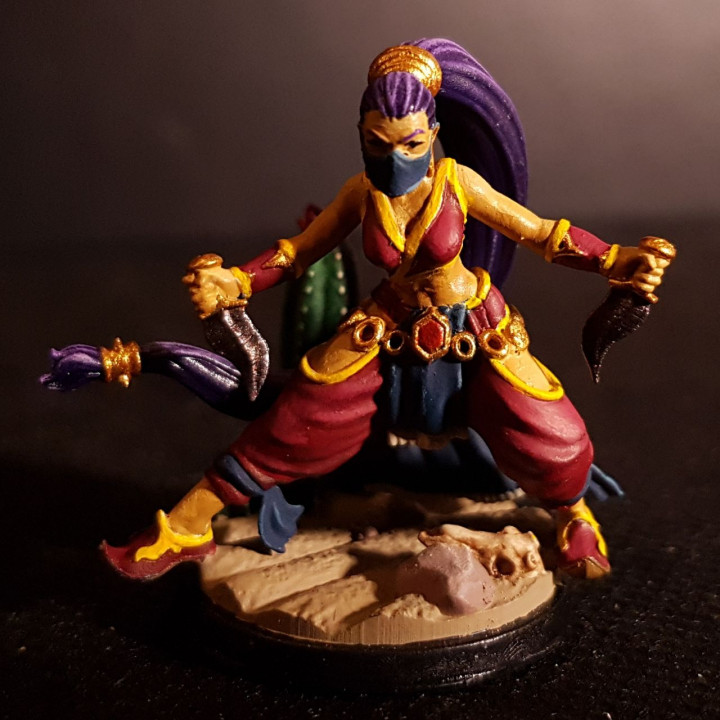 3D Print of RPG - DnD Hero Characters - Titans of Adventure Set 34 by Bagua