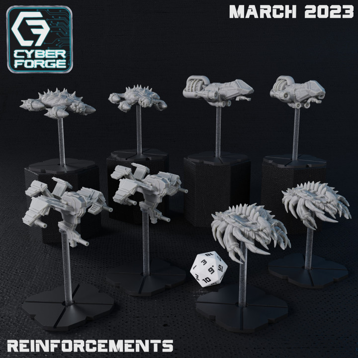 3D Printable Cyber Forge - March 2023 Release by Titan Forge Miniatures