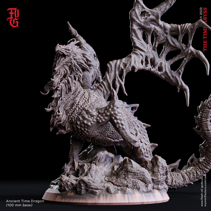 3D Printable Ancient Time Dragon by Flesh of Gods