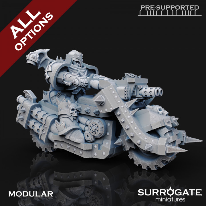 3D Printable Midnight Sovereigns Midnight Raiders, Surrogate Miniatures ...