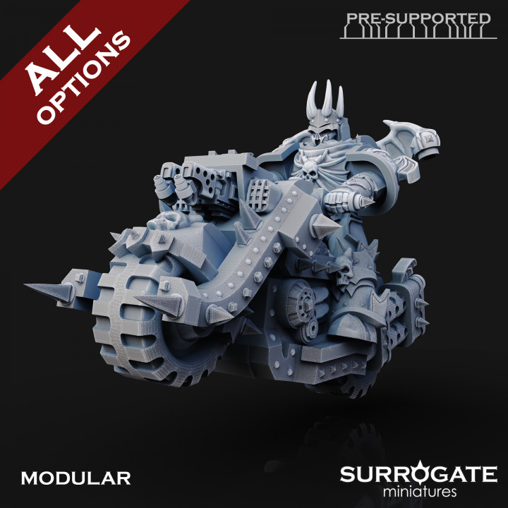 3D Printable Midnight Sovereigns Midnight Raiders, Surrogate Miniatures ...