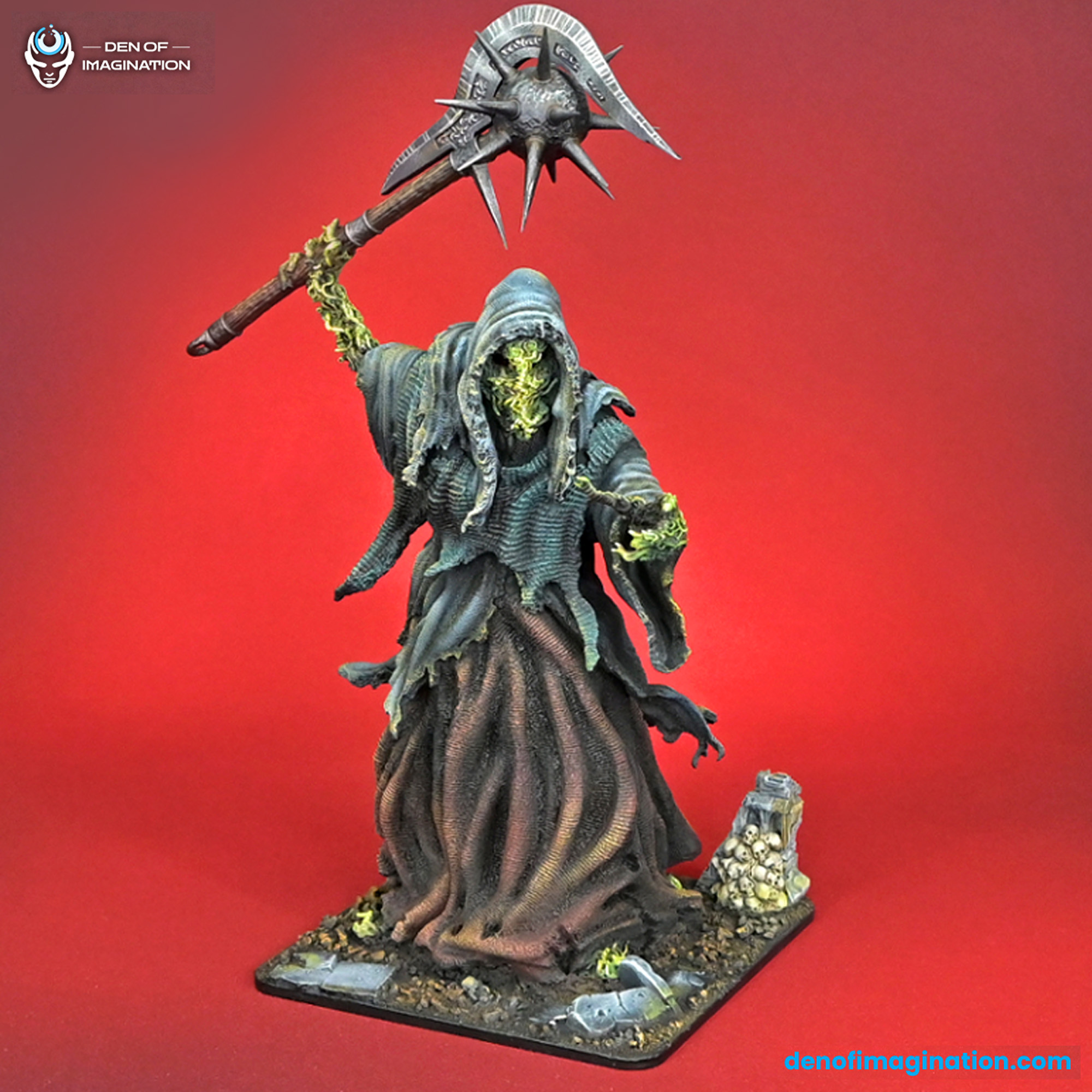 3D Printable Demon Lord of WORMS by Dark-Platypus Studio