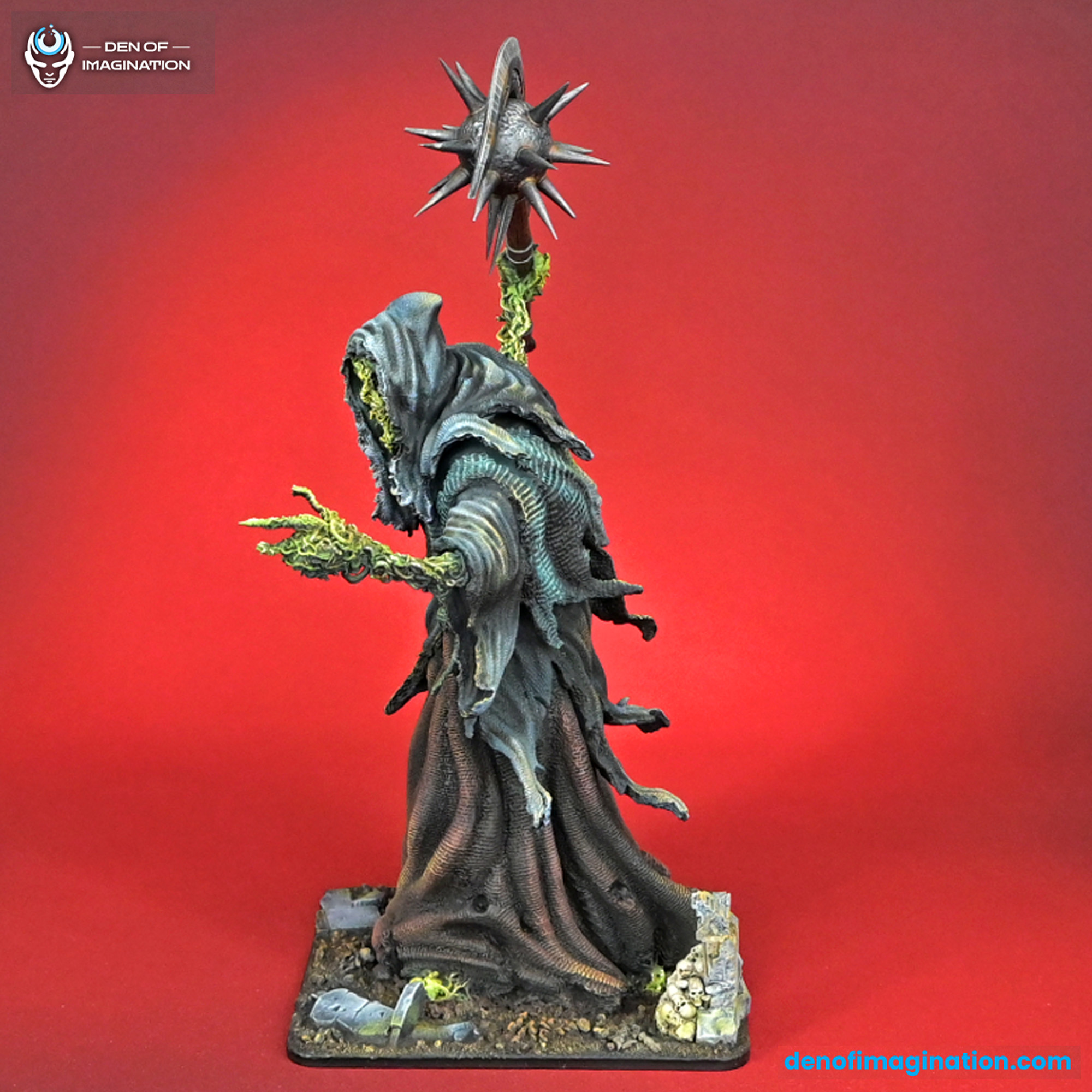 3D Printable Demon Lord of WORMS by Dark-Platypus Studio