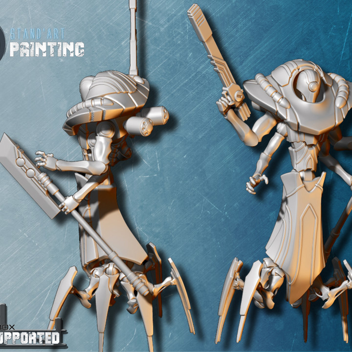 3D Printable Automatron by Stand'Art Painting