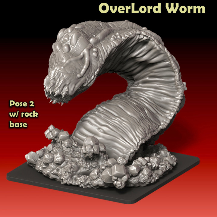 3D Printable OverLord Worm 2 by Dark-Platypus Studio