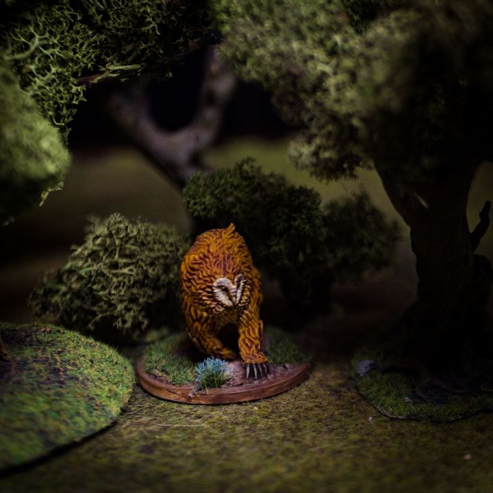 3D Printable Owlbear! Supportless & Easy to print - for FDM and resin ...