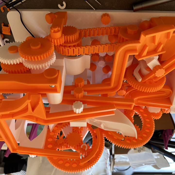 3D Print of The Magnificent Marble Machine by charlesbesselievre