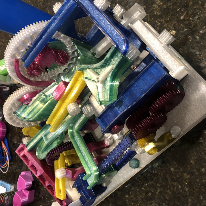 3D Print of The Magnificent Marble Machine by KevinGroninga