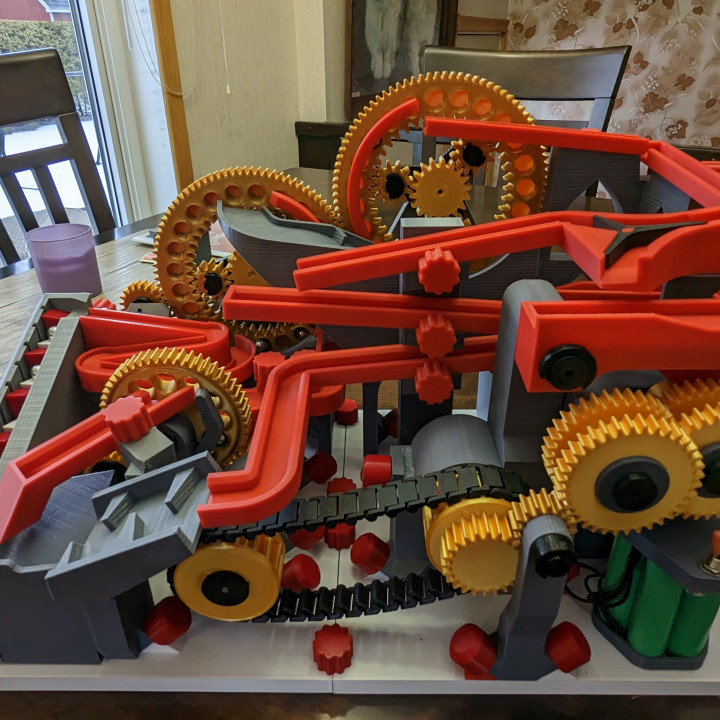 3D Print of The Magnificent Marble Machine by rogerlegault