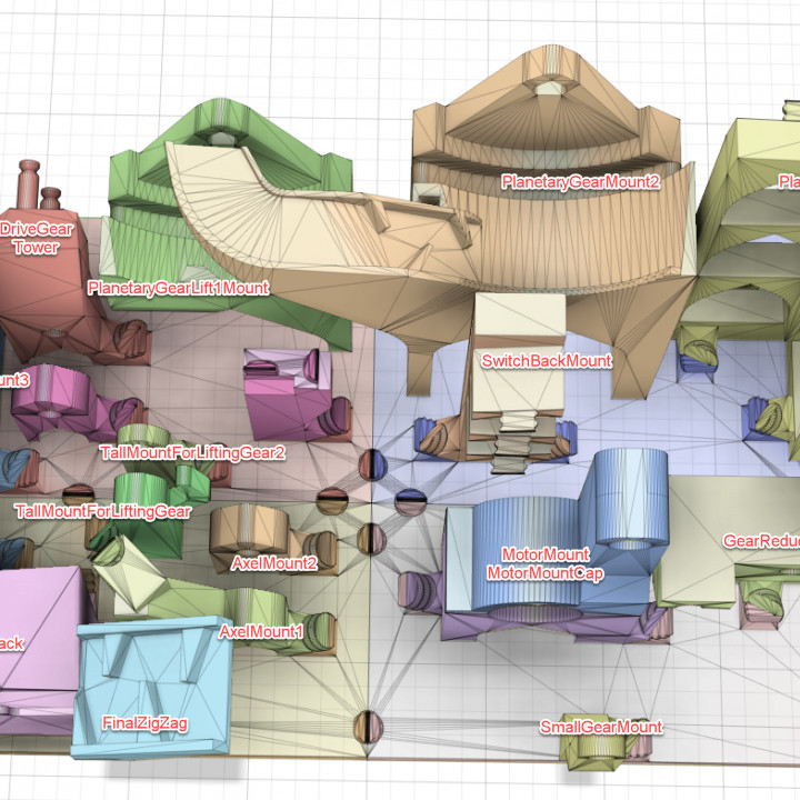 3D Print of The Magnificent Marble Machine by akashrpatel