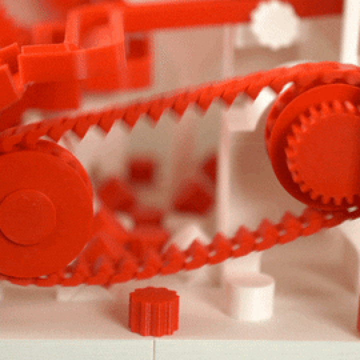 3D Printable The Magnificent Marble Machine by 3D Printer Academy