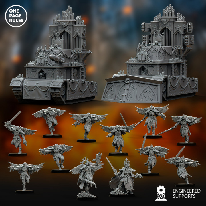 3D Printable Blessed Sisters - Release #4 by One Page Rules