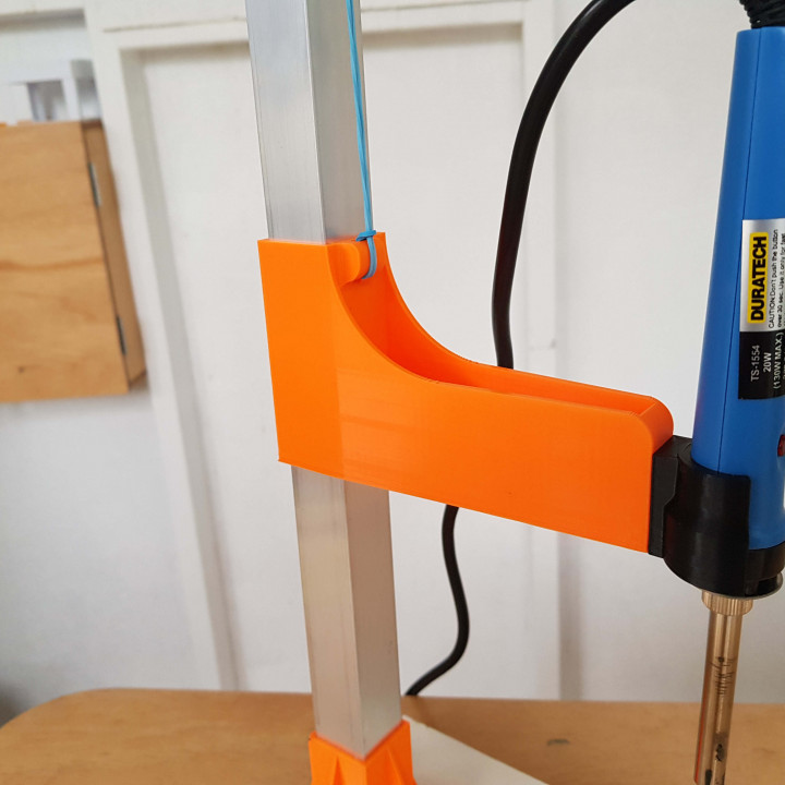 3D Printable Heat Set Insert Press by Mike