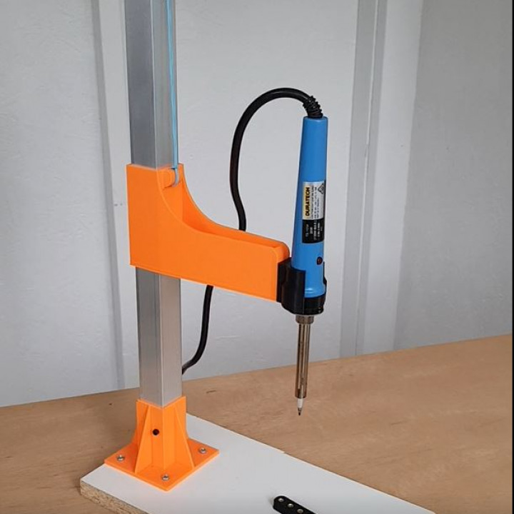 3D Printable Heat Set Insert Press by Mike