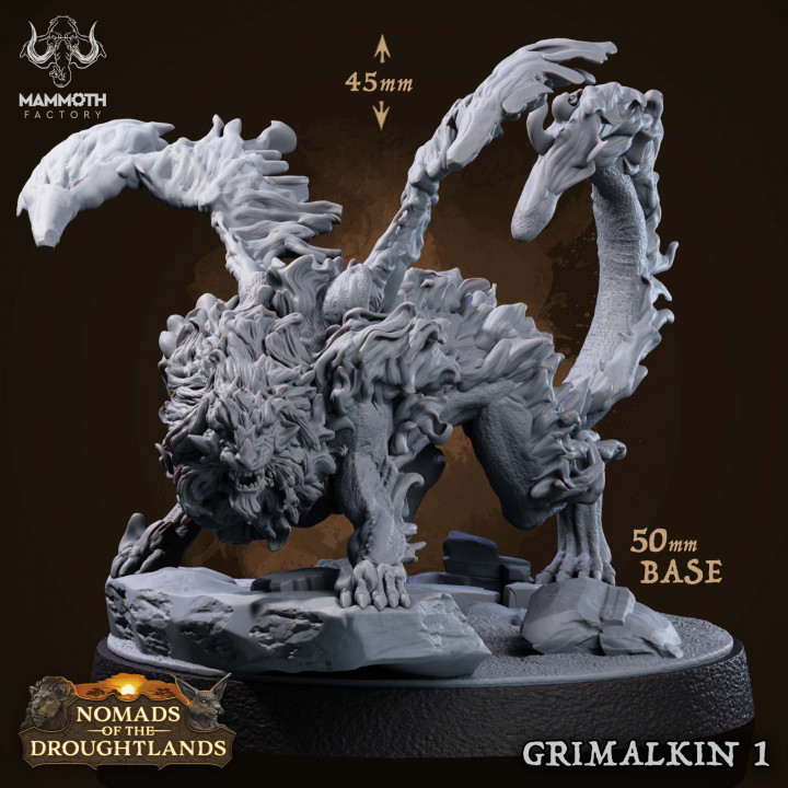 3D Printable Grimalkin Pack by Mammoth Factory