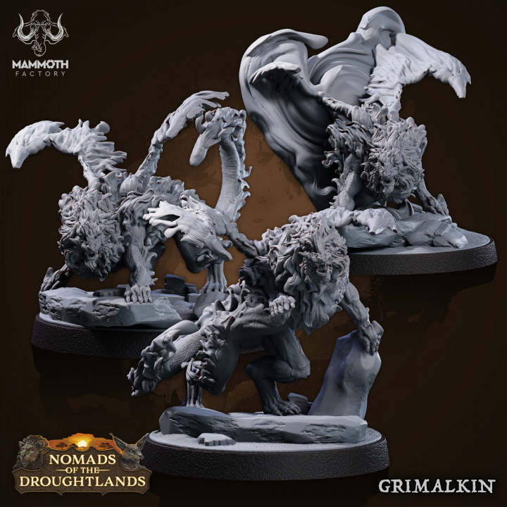 3D Printable Grimalkin Pack by Mammoth Factory