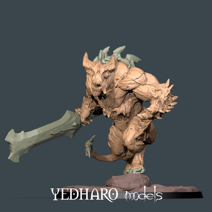 3D Printable Demons by Yedharo Models SL