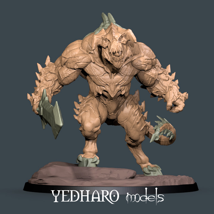 3D Printable Demons by Yedharo Models SL