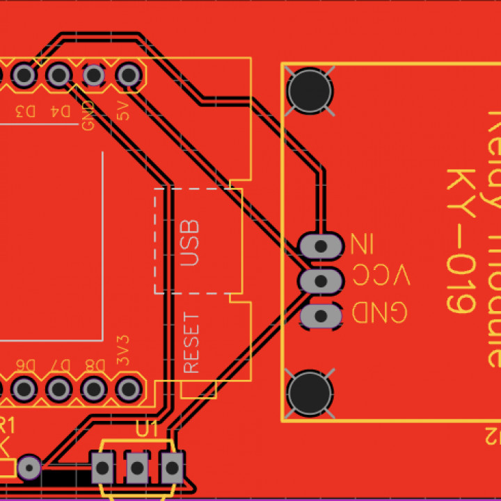 3D Printable REMOTE IGNITER + 3D PRINTED CASE. by Inaki Iturriaga