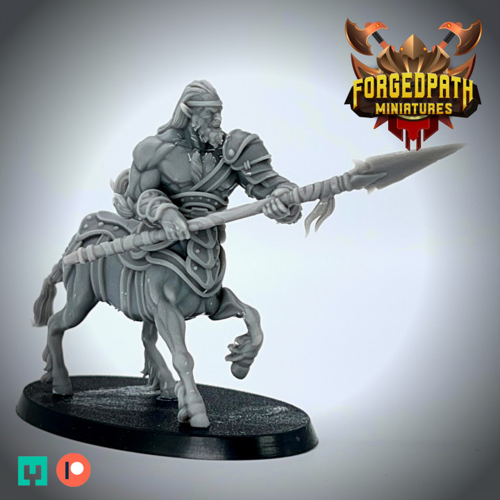 3D Printable Centaur - Greek by Forged Path Miniatures