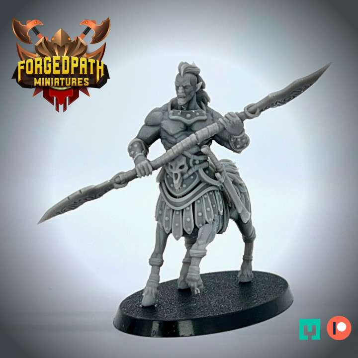 3D Printable Centaur - Greek by Forged Path Miniatures