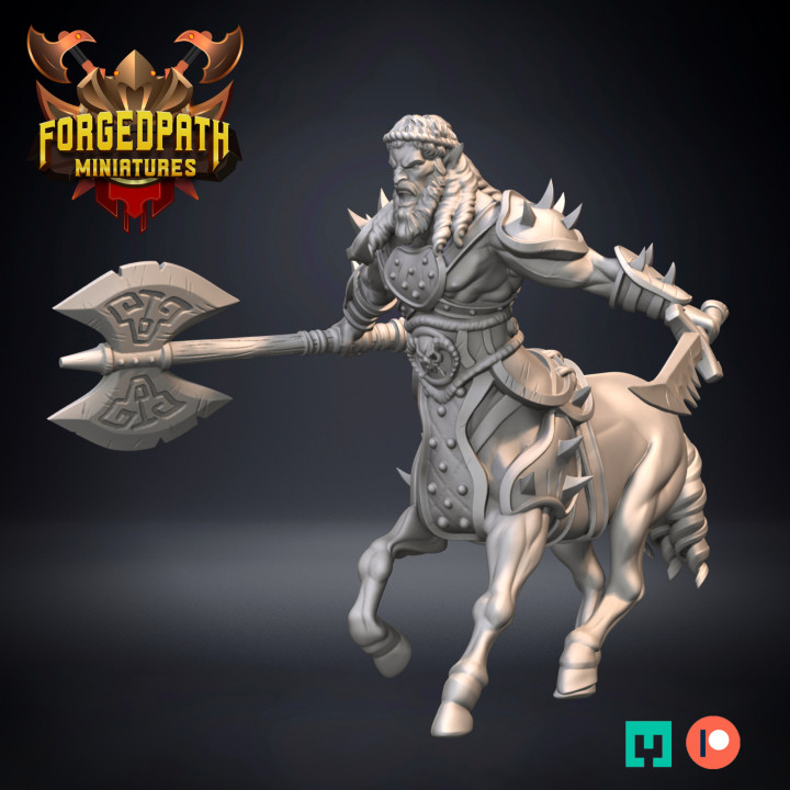 3D Printable Centaur - Greek by Forged Path Miniatures